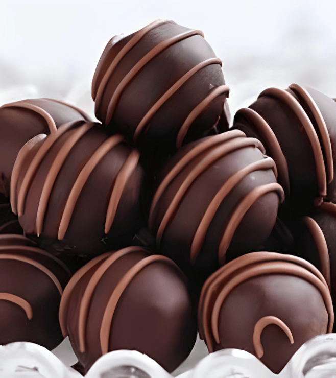 Glorious Chocolate Truffles, 12 Truffles - Flowershop.ae