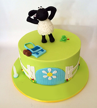 Fun and Frolic Sheep Cake, broadwaybakery.com 49259